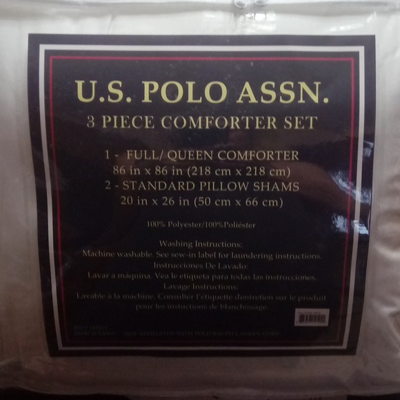 U.S. Polo Assn. | Bedding | Us Polo Assn 3 Piece Comforter | Poshmark